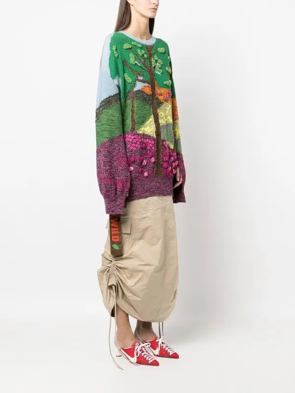 Stella McCartney Tree Of Life Jacquard Jumper