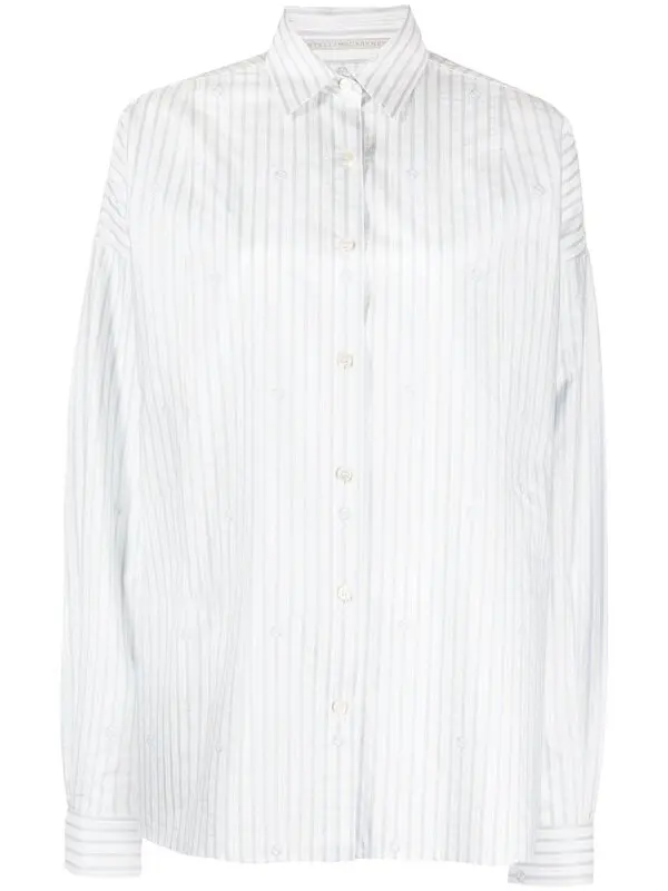 Stella McCartney Stripe-print Long-sleeved Shirt