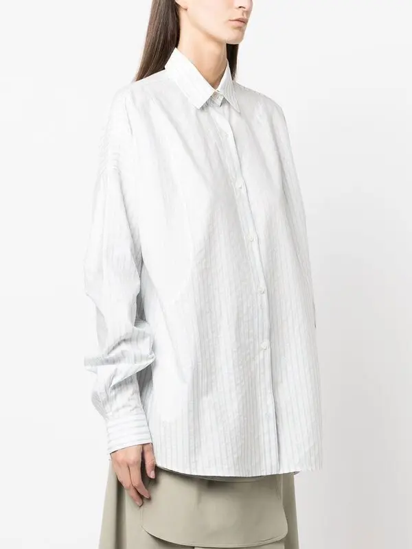 Stella McCartney Stripe-print Long-sleeved Shirt