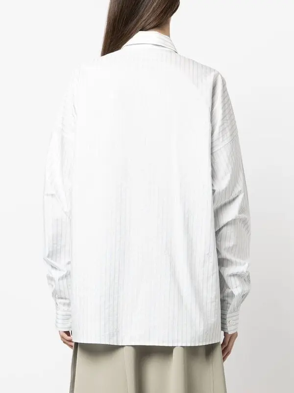 Stella McCartney Stripe-print Long-sleeved Shirt