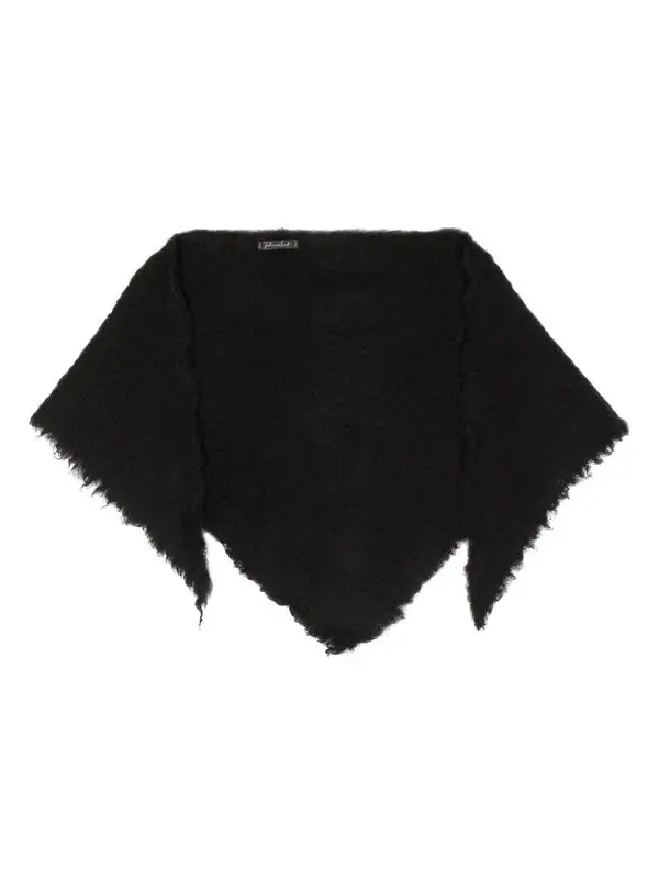 Faliero Sarti Felted-finish Scarf - Black