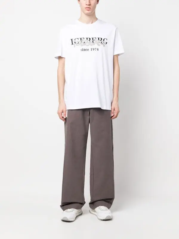 Iceberg Logo-print Short-sleeved T-shirt