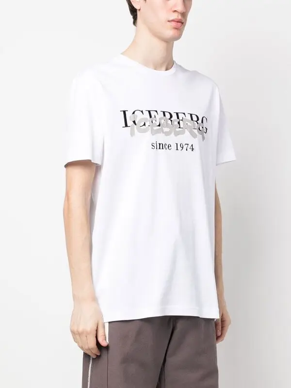 Iceberg Logo-print Short-sleeved T-shirt