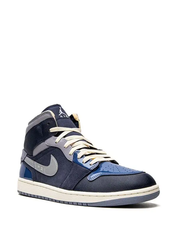 JORDAN Air 1 Mid Se Craft Obsidian Sneakers - Blue