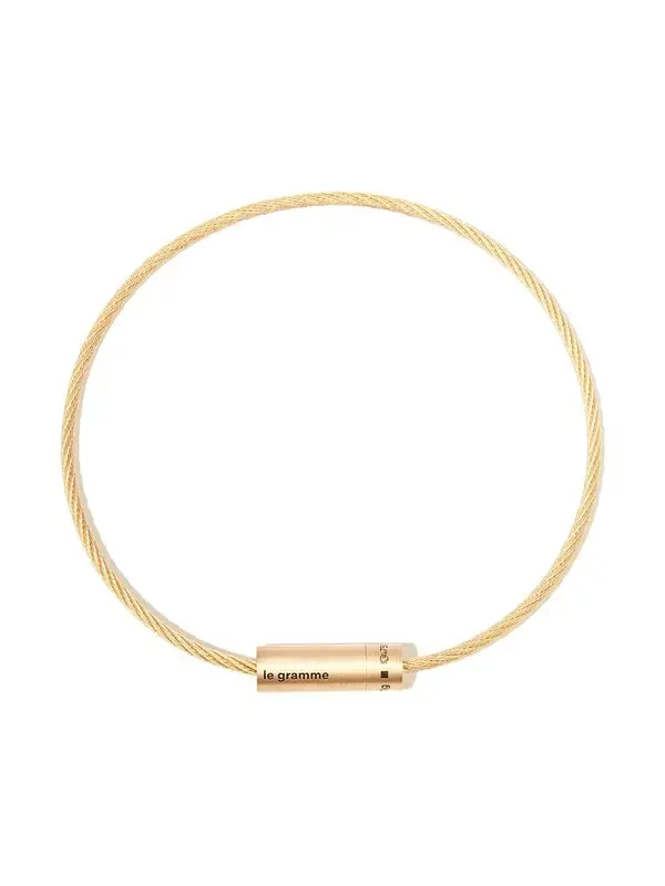 Le Gramme 18kt Yellow Cable 11g Bracelet - Gold
