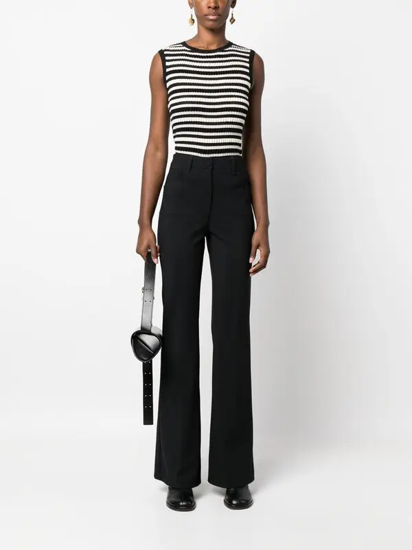 Theory High-waisted Bootcut Trousers