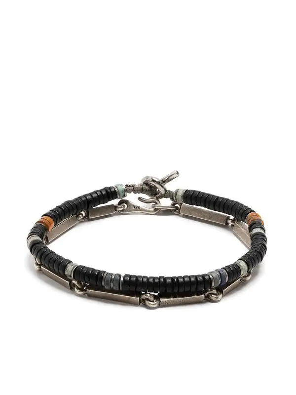 M. Cohen Ovalado Link Bracelet Set - Black