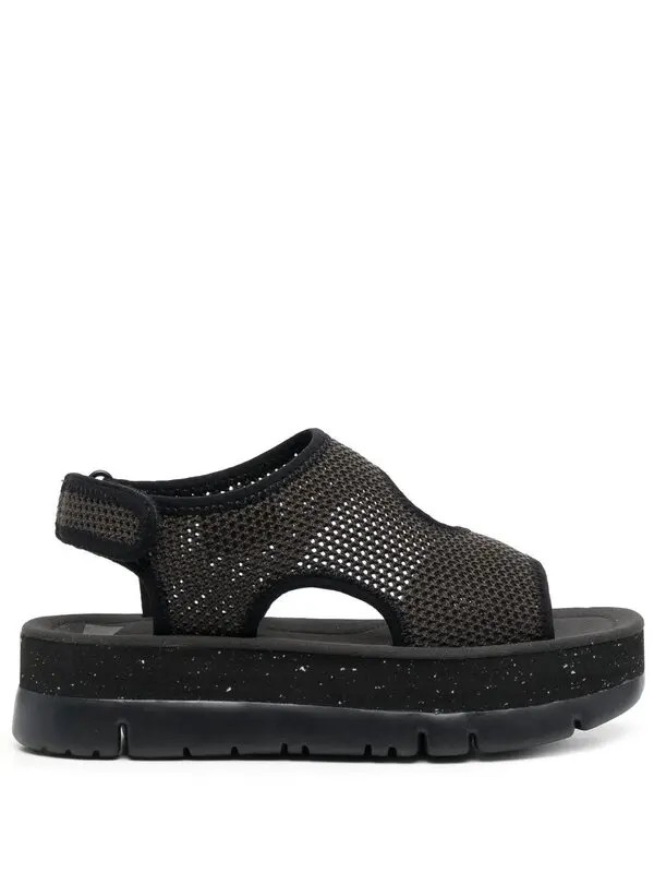 Camper Oruga 50mm Mesh Touch-strap Sandals