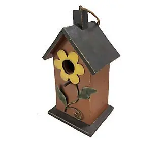 SANTA'S WORKSHOP Inc. 9.5'h Sunflower Birdhous E - One-color