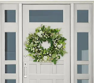 PULEO INTERNATIONAL 24' Daisy Spring Mixed Flow Er Wreath