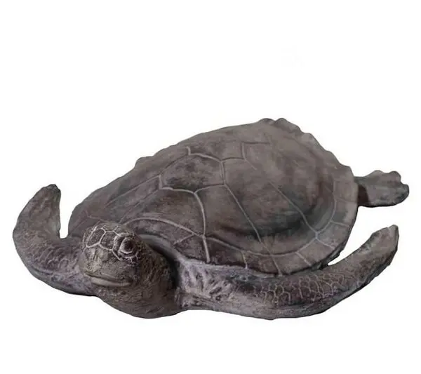 HOMEROOTS Sea Turtle Indoor Outdoor Statue - One-color