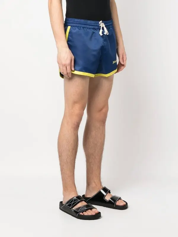 Palm Angels Miami Contrast-trim Shorts