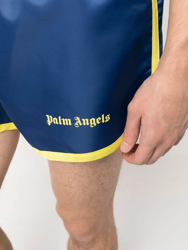 Palm Angels Miami Contrast-trim Shorts