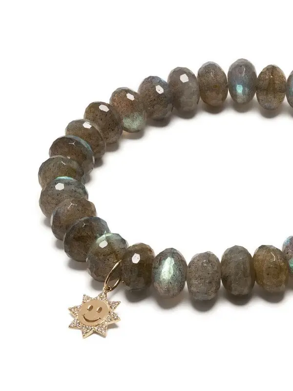 SYDNEY EVAN 14kt Yellow Gold Labradorite Bracelet