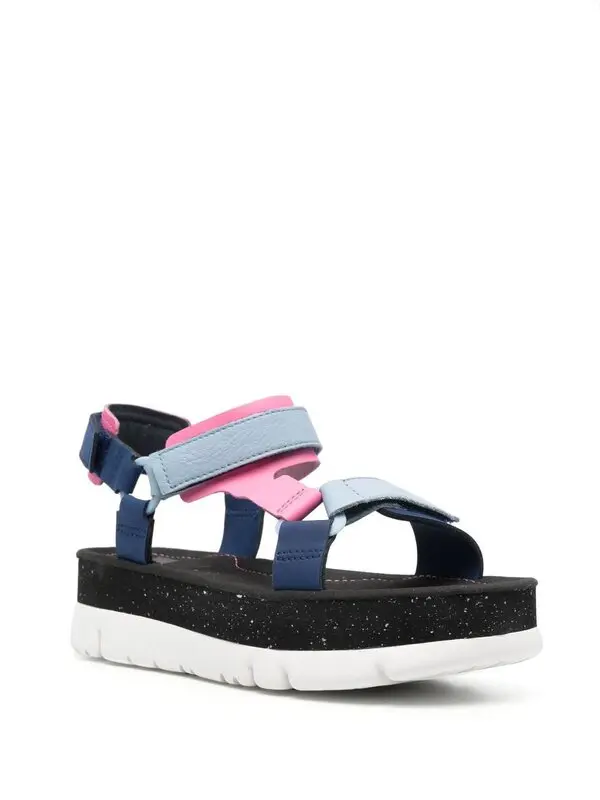 Camper Oruga Platform Sandals - Blue