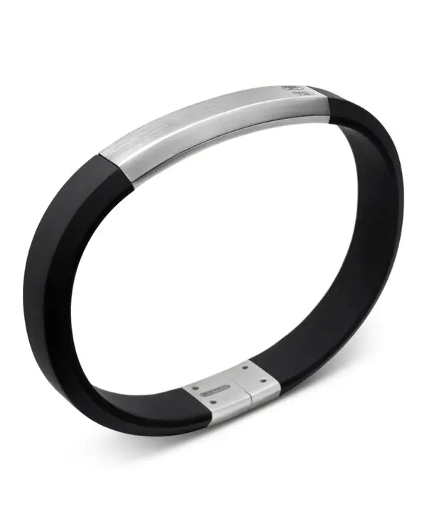 David Yurman Streamline Statement Bracelet - Black/silver