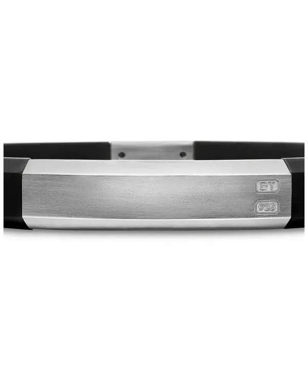 David Yurman Streamline Statement Bracelet - Black/silver