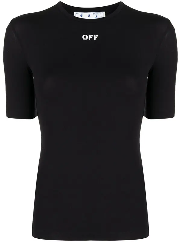 Off-White Logo-print Stretch T-shirt