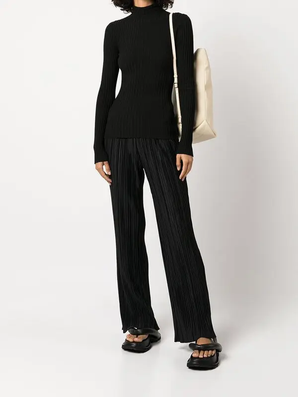 ANINE BING Billie Plissé Trousers