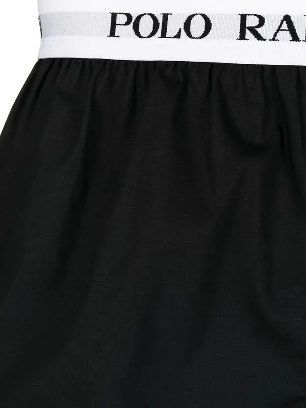 Polo Ralph Lauren Logo-waistband 3-pack Boxer Shorts - Black