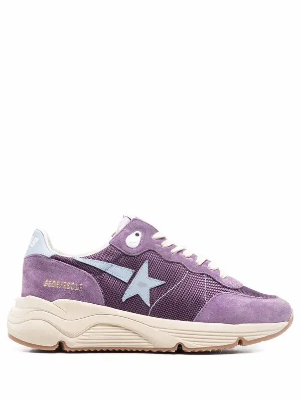 GOLDEN GOOSE Running Sole Low-top Sneakers - Purple