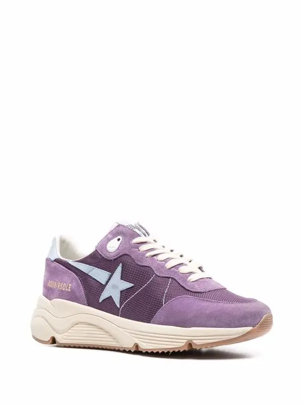 GOLDEN GOOSE Running Sole Low-top Sneakers - Purple