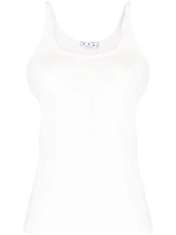 Off-White Cut-out Detail Vest Top