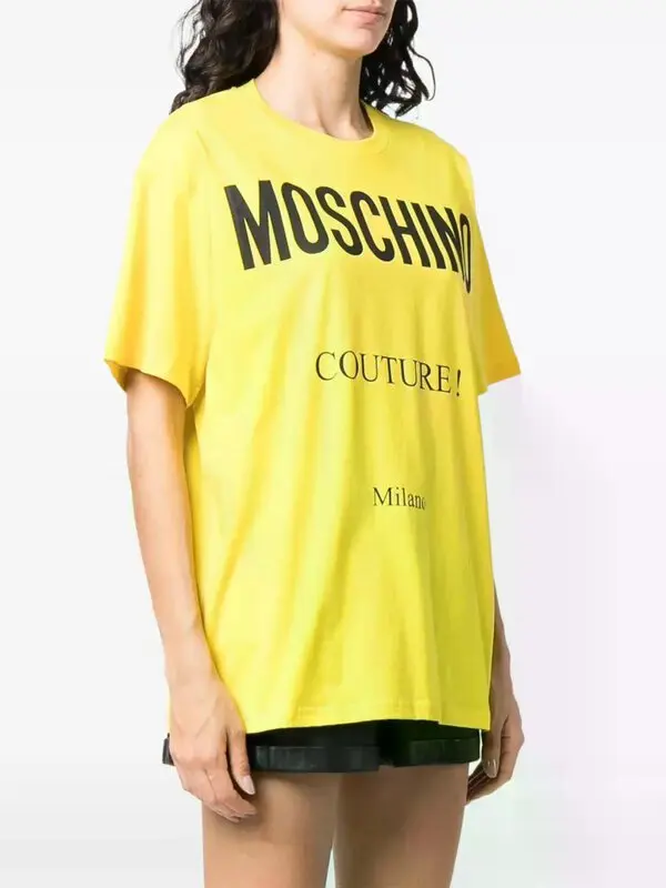 Moschino Couture Organic Cotton T-shirt