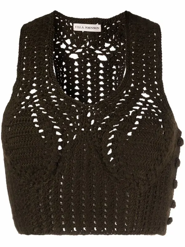 Ulla Johnson Belle Knitted Bra Top