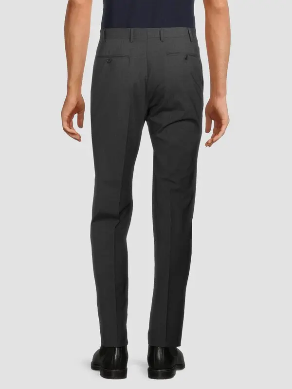 Canali Stretch Wool-blend Trousers