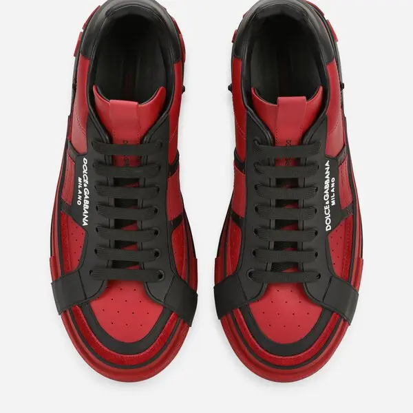 Dolce & Gabbana Mixed-material Custom 2.zero Sneakers