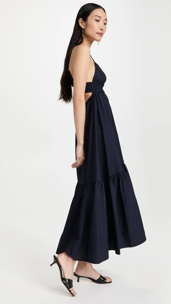 chinese dress ladies Rhodes Maxi Dress Mesh in Marmont – SKATIE