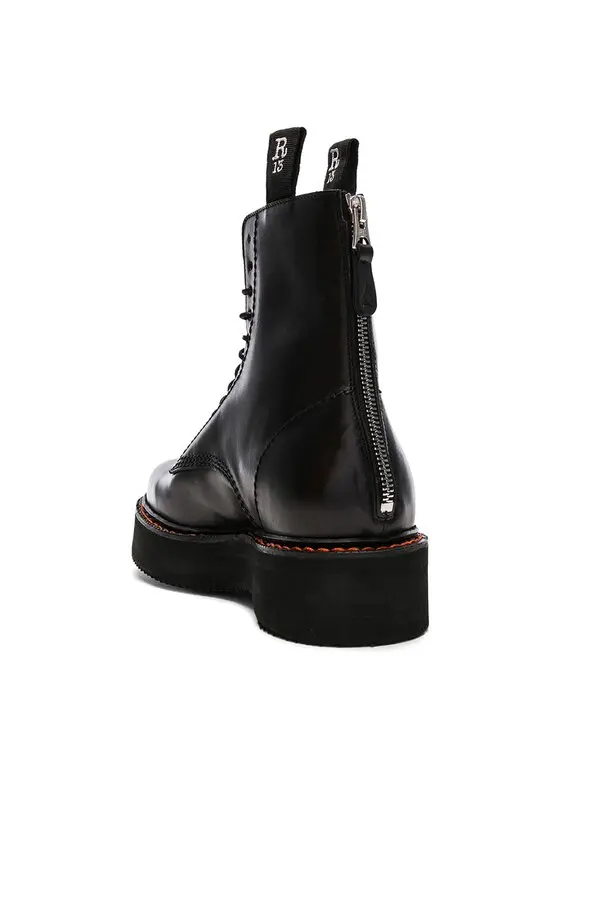 R13 Leather Boots - Black
