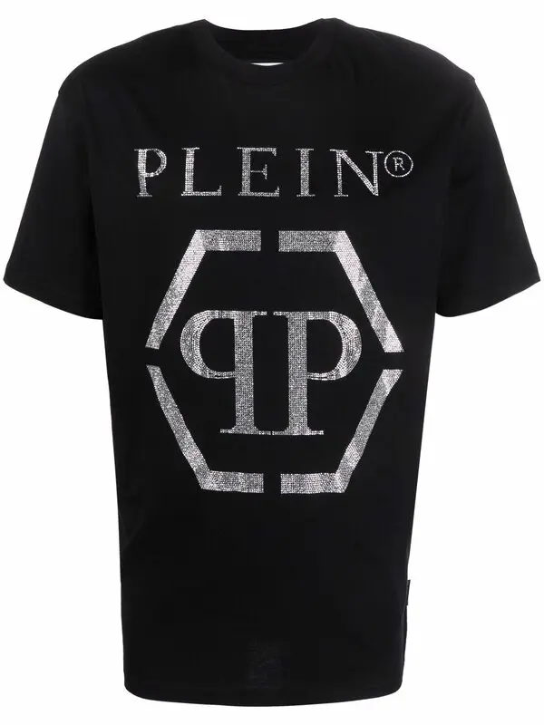 Philipp Plein Hexagon Logo T-shirt