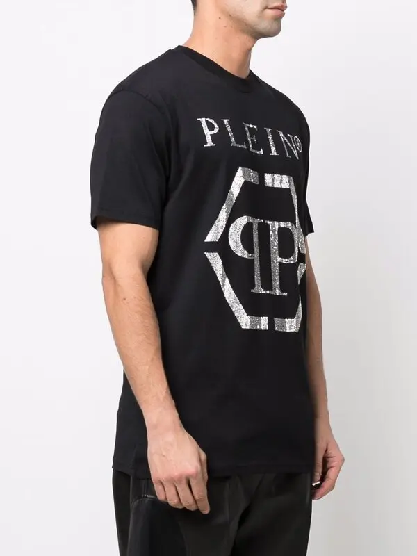 Philipp Plein Hexagon Logo T-shirt