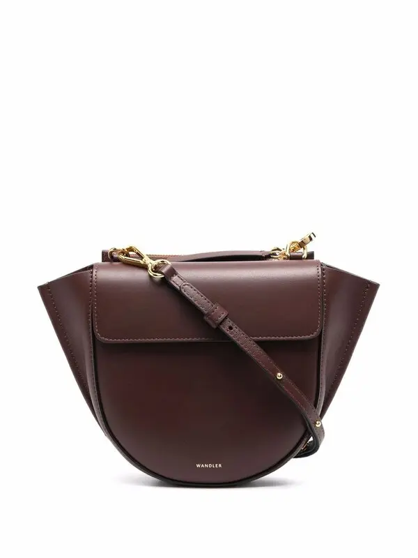 WANDLER Hortensia Mini Leather Tote Bag