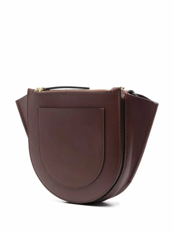 WANDLER Hortensia Mini Leather Tote Bag