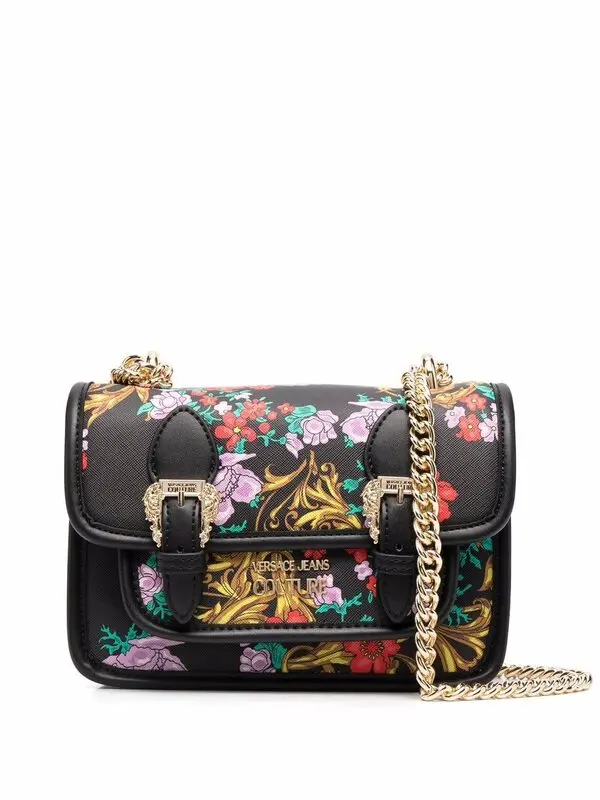 Versace Sun Flower Garland Shoulder Bag