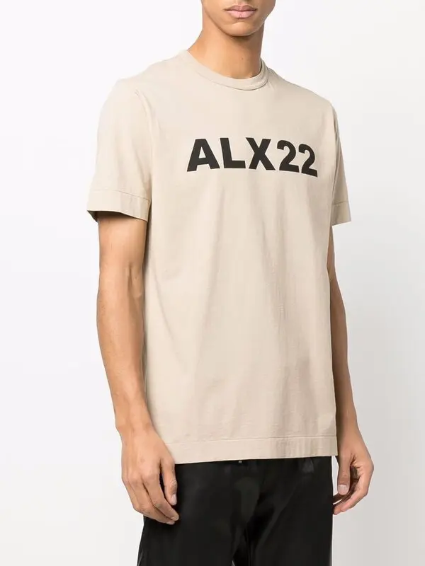 1017 Alyx 9sm Logo-print T-shirt - Neutrals