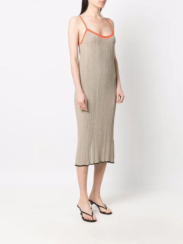 DIESEL® Ribbed-knit Midi Dress