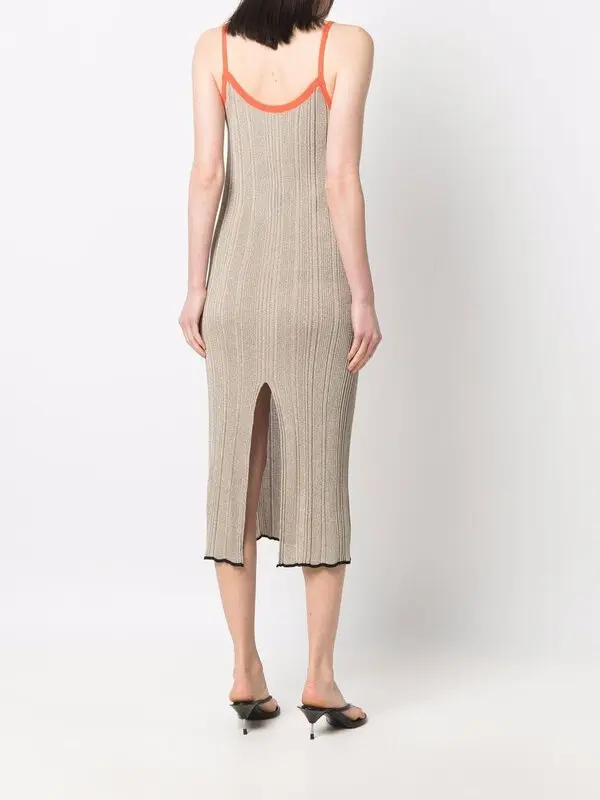 DIESEL® Ribbed-knit Midi Dress