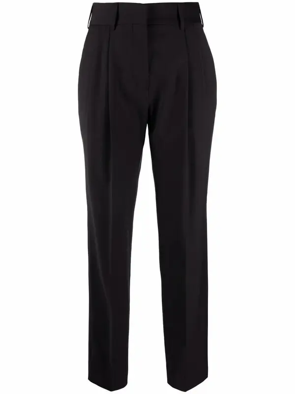 Philipp Plein High-waisted Tapered Trousers