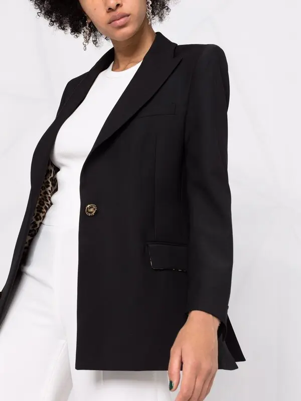 Philipp Plein Peaked Lapel Blazer