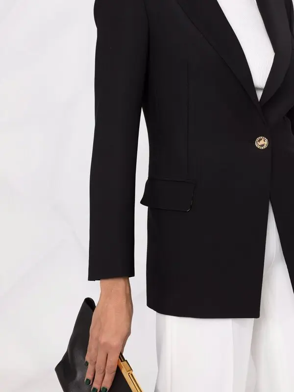 Philipp Plein Peaked Lapel Blazer