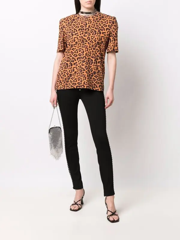 Philipp Plein Crystal-embellished Skinny Jeans - Black