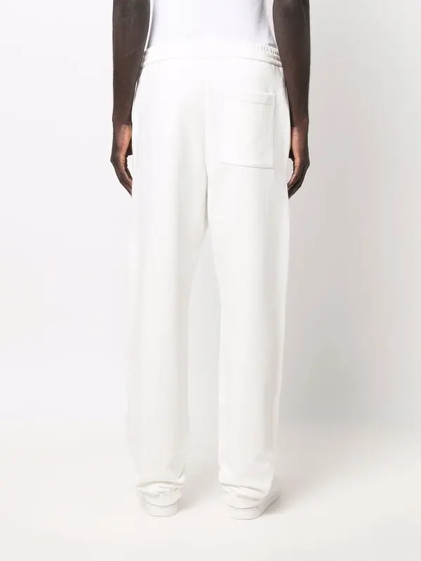 OAMC Logo-patch Cotton Track Pants - White