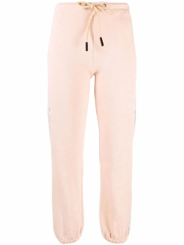 Elisabetta Franchi Cotton Drawstring Track Pants