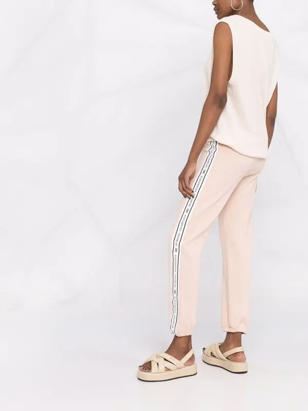 Elisabetta Franchi Cotton Drawstring Track Pants