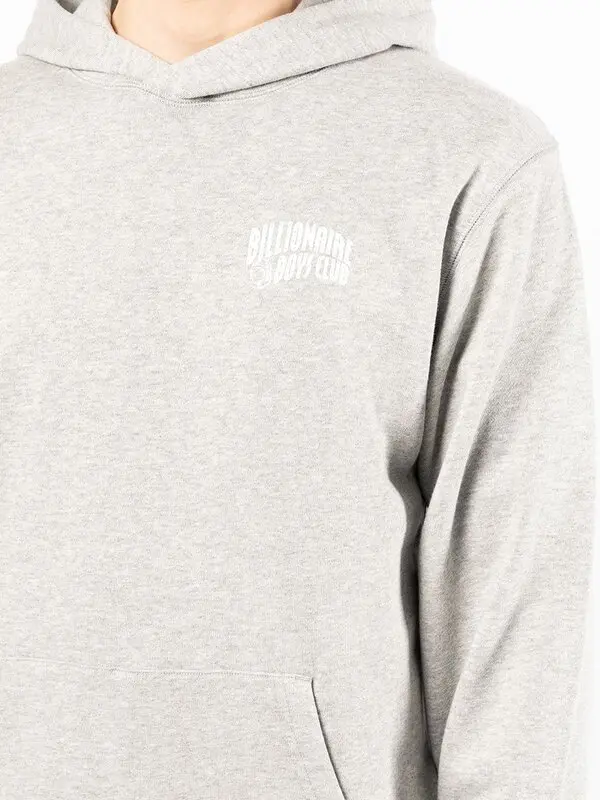 BILLIONAIRE BOYS CLUB Logo-print Pullover Hoodie - Grey