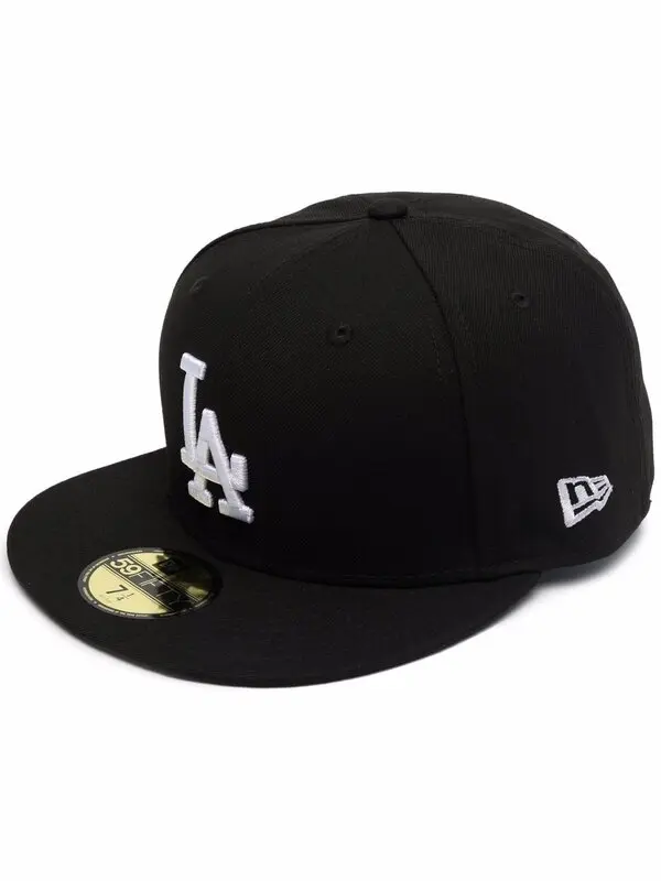 New Era La-embroidered Cap - Black
